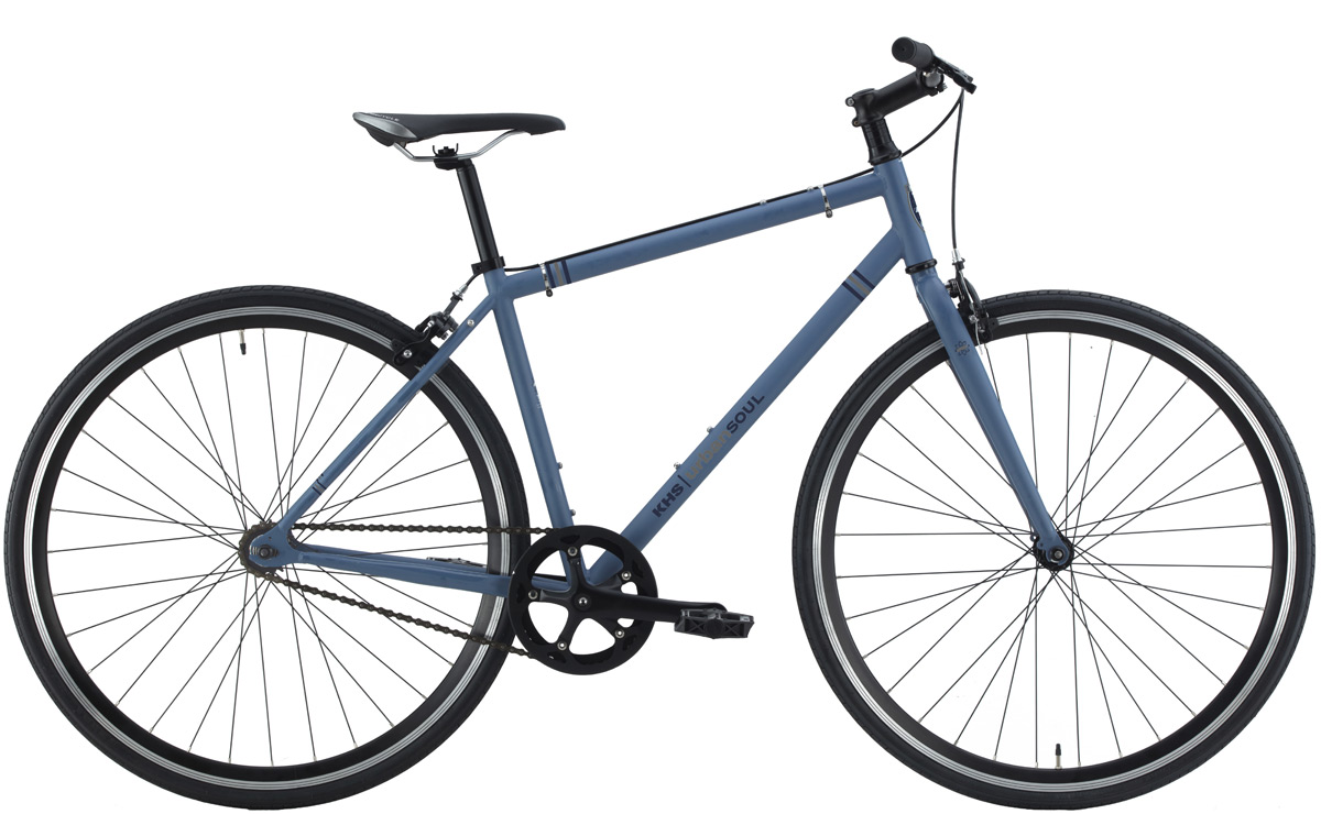 2021-KHS-Bicycles-Urban-Soul-Matte-Smoke-Blue - KHS Bicycles